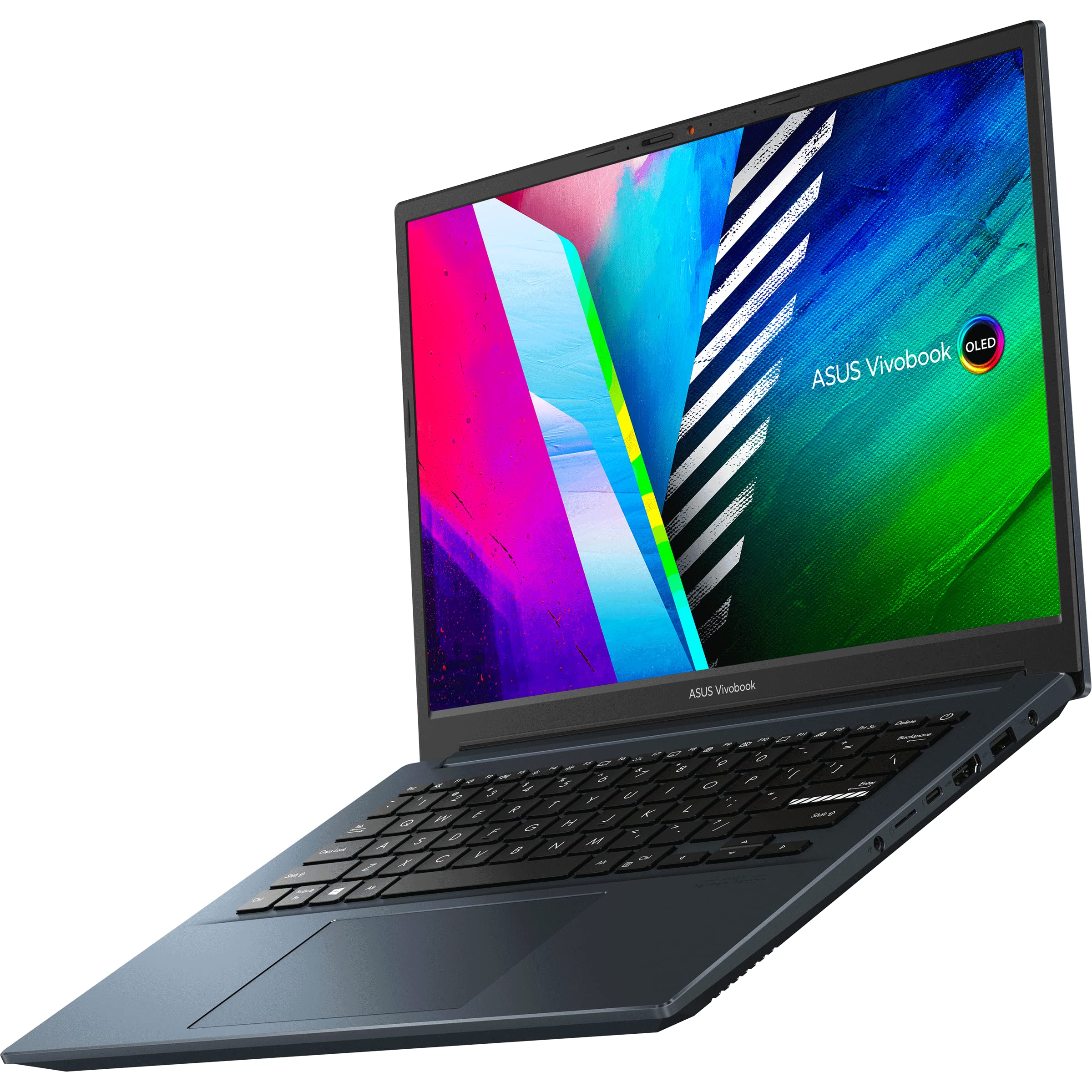 ASUS 2022 Newest VivoBook Pro 14 Laptop, 14" 2.8K OLED 100% DCI-P3 16:10 0.2ms Premium Display, Intel Core i5-11300H, Iris Xe Graphics, 8GB RAM, 512GB PCIe SSD, Backlit KB, Thunderbolt 4, Win 10