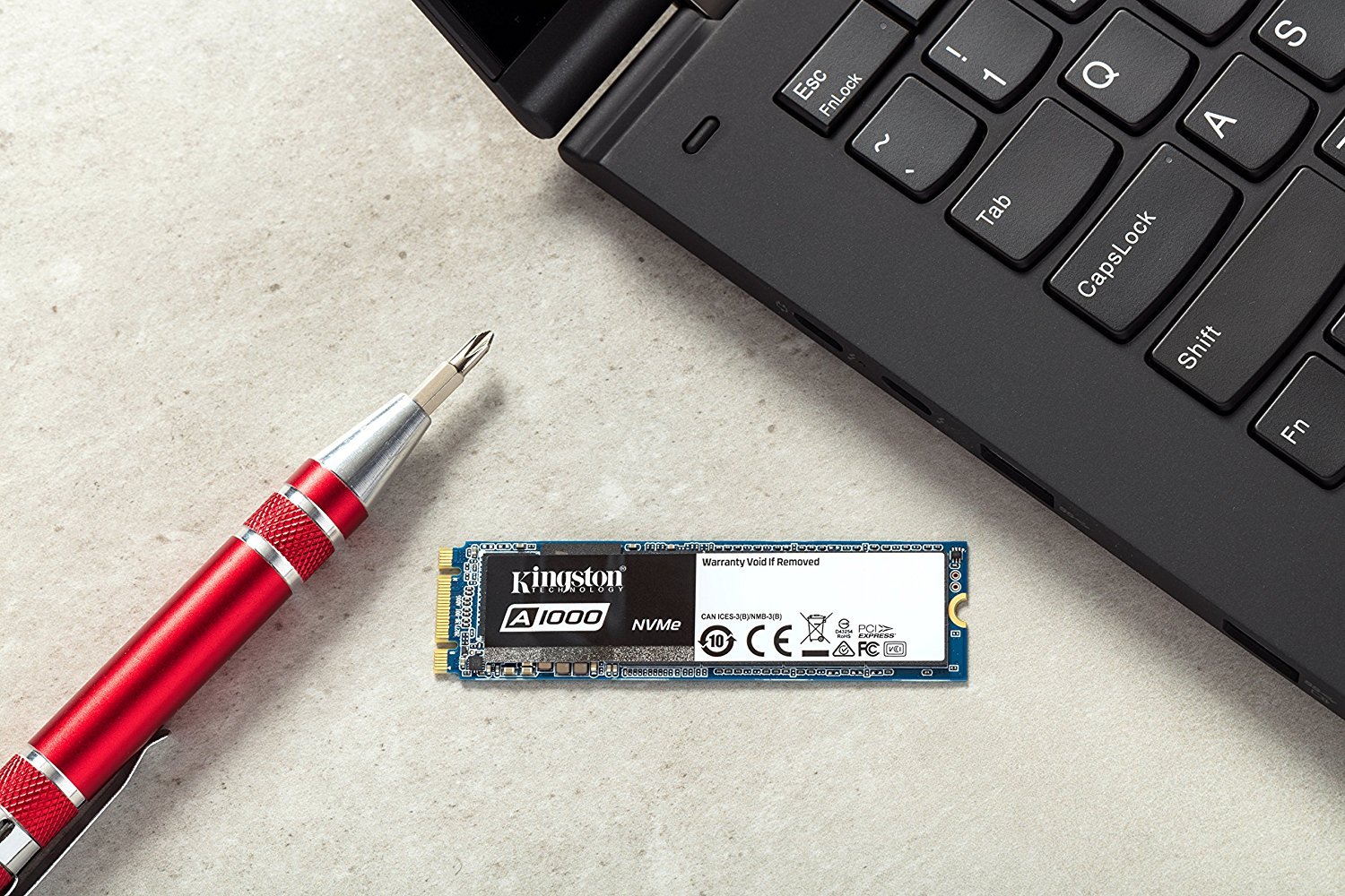 Kingston Digital SA1000M8/240G A1000 240GB PCIe NVMe M.2 2280 Internal SSD High Performance Solid State Drive