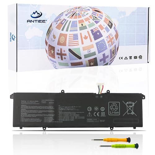ANTIEE C31N1905 Laptop Battery Replacement for Asus VivoBook S13 S330FA S330UA S333EA S333JA S14 M433IA S433EA S433IA S15 D533IA S513EA M533IA S532FA S533EA S533FL S533EQ S533IA 11.55V 50Wh 3-Cell