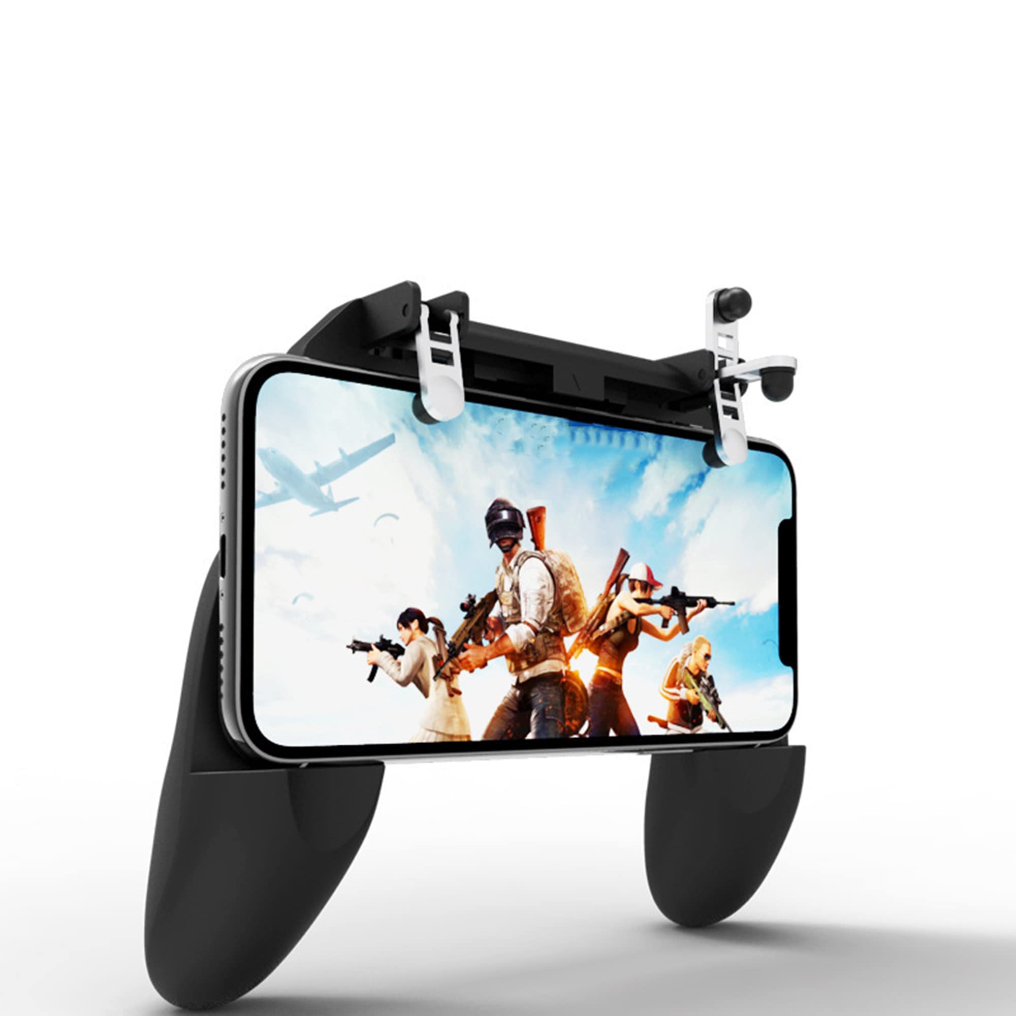 AOXIAOAI Mobile Game Trigger Joystick Gamepad controller for 4.7-6.5 Inch Smartphone (trigger)