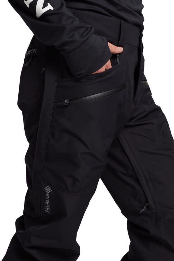 Burton Vent Gore-Tex Snowboard Pants Mens Sz L True Black