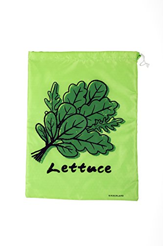 Kikkerland Polyester Lettuce Bag, Green