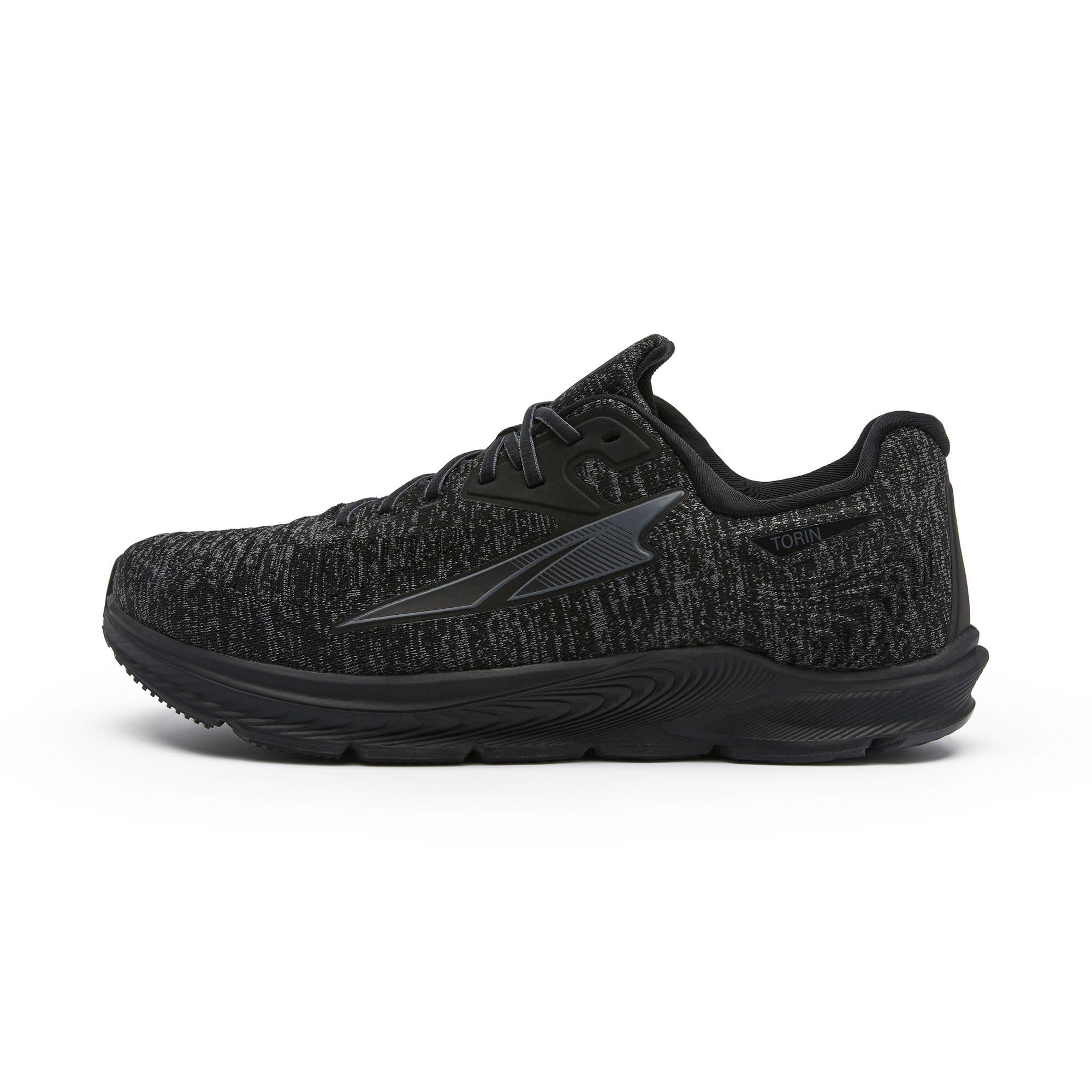 ALTRA Men's Torin 5 Luxe Running Shoe, Black/Black, 11 Medium
