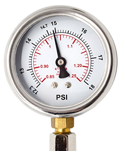 Jolly Bulb with Attached Manometer, Superior Metal - 3.15" Diameter Bulb - Explore Relationship Between Pressure and Temperature - Eisco Labs