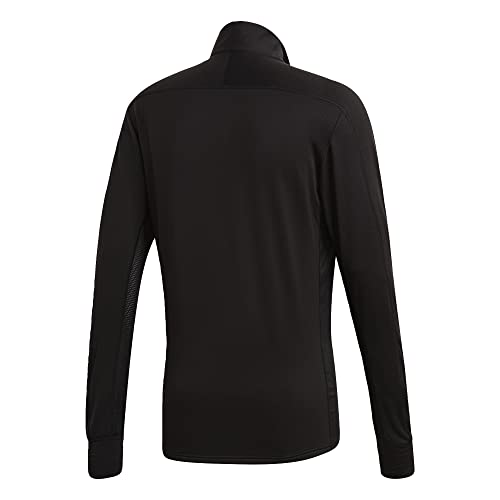 adidas Men's Own The Run 1/2 Zip Warm Sweatshirt, Black, X-Large
