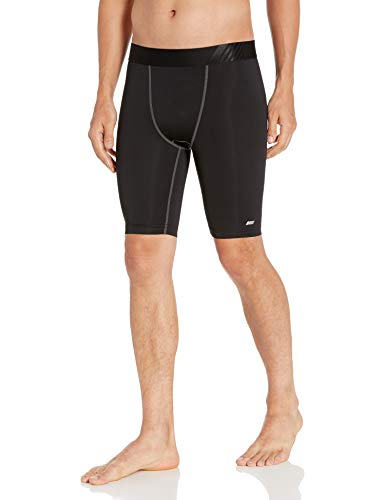 Amazon Essentials Men's Control Tech 9" Short, Black, Medium