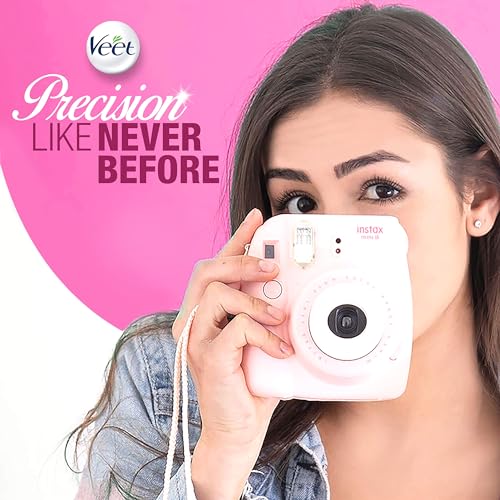 Hair Removal Electric Trimmer β Veet Expert Sensitive Precision Beauty Styler for Underarms, Eyebrows and Bikini Hair Removal with 8 Accessories and Beauty Bag, 1 Count