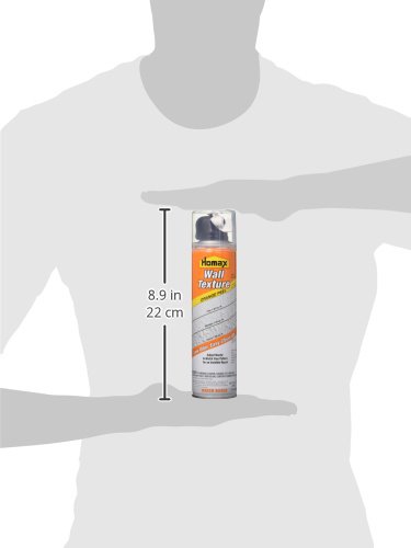 Homax 4091 Drywall Spray Texture Water-Base, 10-Ounce White