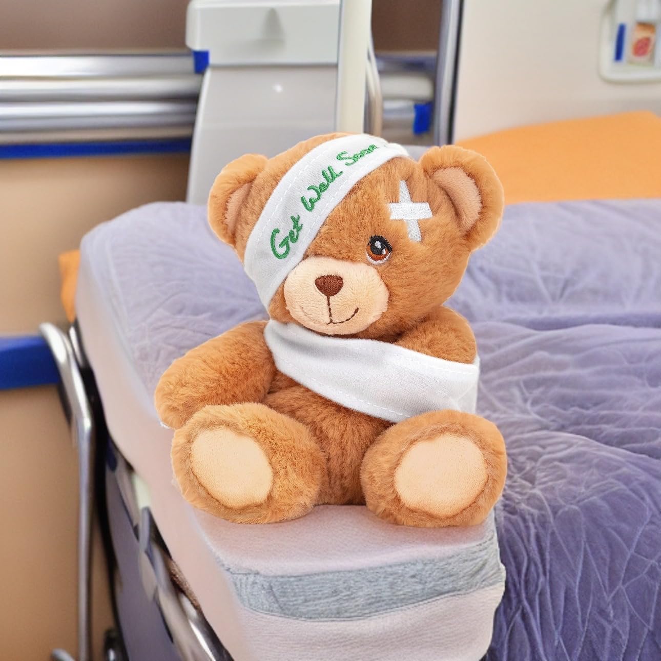 Deluxe Paws Eco Plush Special Occasions, 100% Recycled (Get Well Soon)