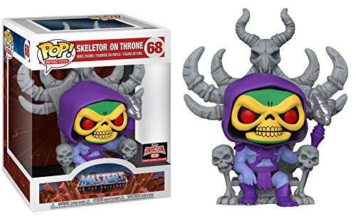 Deluxe: Master's of The Universe - Skeletor on Throne Pop! Figure Exclusive 68