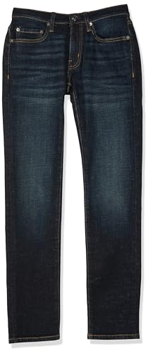 Amazon Essentials Men's Slim-Fit Jeans, Dark Indigo, 36W x 28L