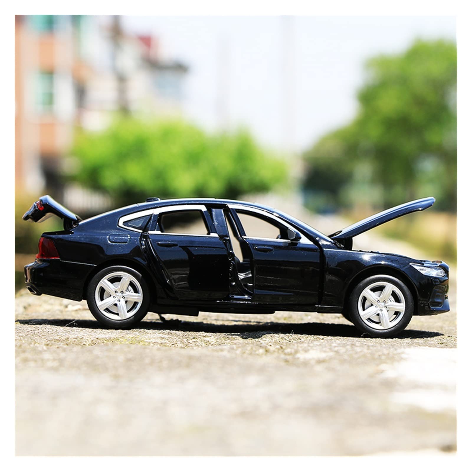 APLIQE Scale Model Vehicles for Volvo S90 Alloy Metal car Model simulates acousto-Optic Toy car 1:32 Sophisticated Gift Choice (Color : 2)