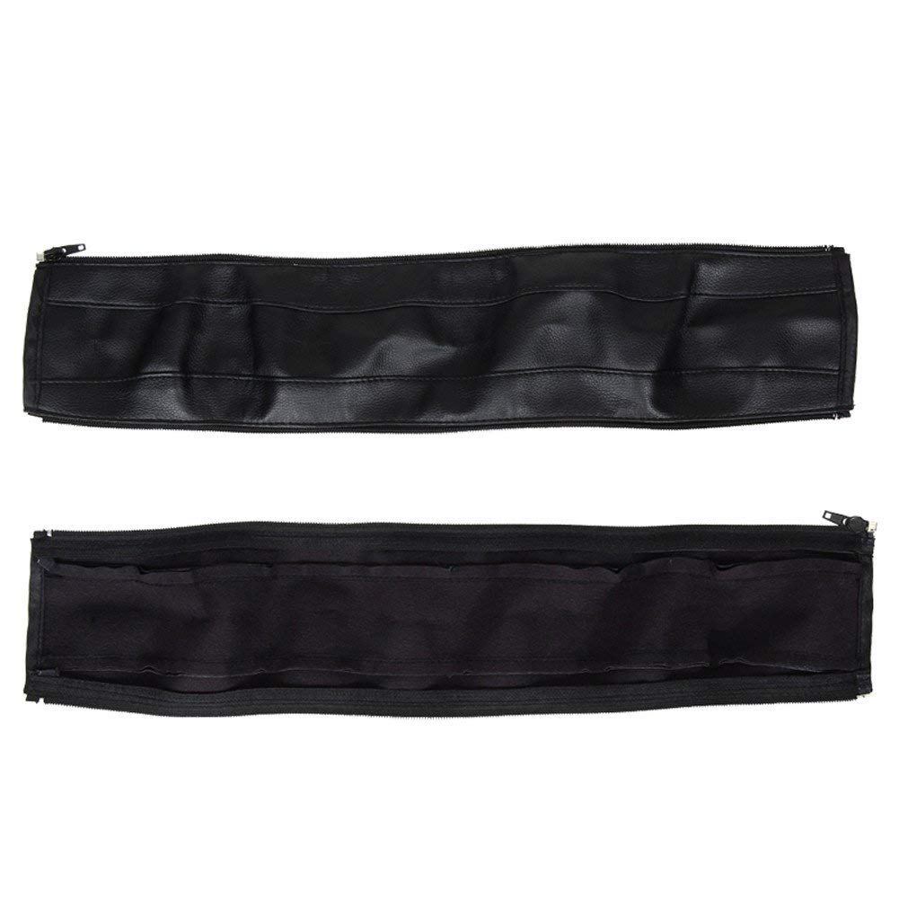 Handle Sleeve Cover for Babyzen YOYO2 / YOYO+ Strollers, Artificial Leather Black