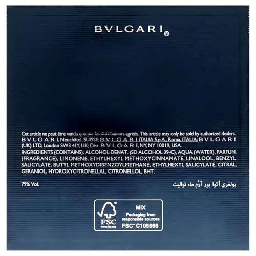 BVLGARI AQVA Pour Homme 1.7 oz Eau de Toilette Spray