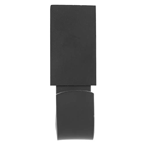 Beufee 2Pcs Bathroom Hook, Matte Black Wall Hook Coat Towel Hooks Wall Mounted Towel Hook Square Robe Coat Clothes Hook for Bath Kitchen
