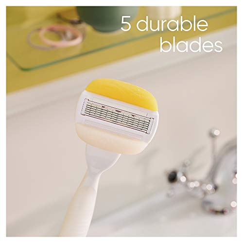 Gillette Venus with Olay Comfortglide Women's Razor Blade Refills, 4 Count, Womens Razors / Blades