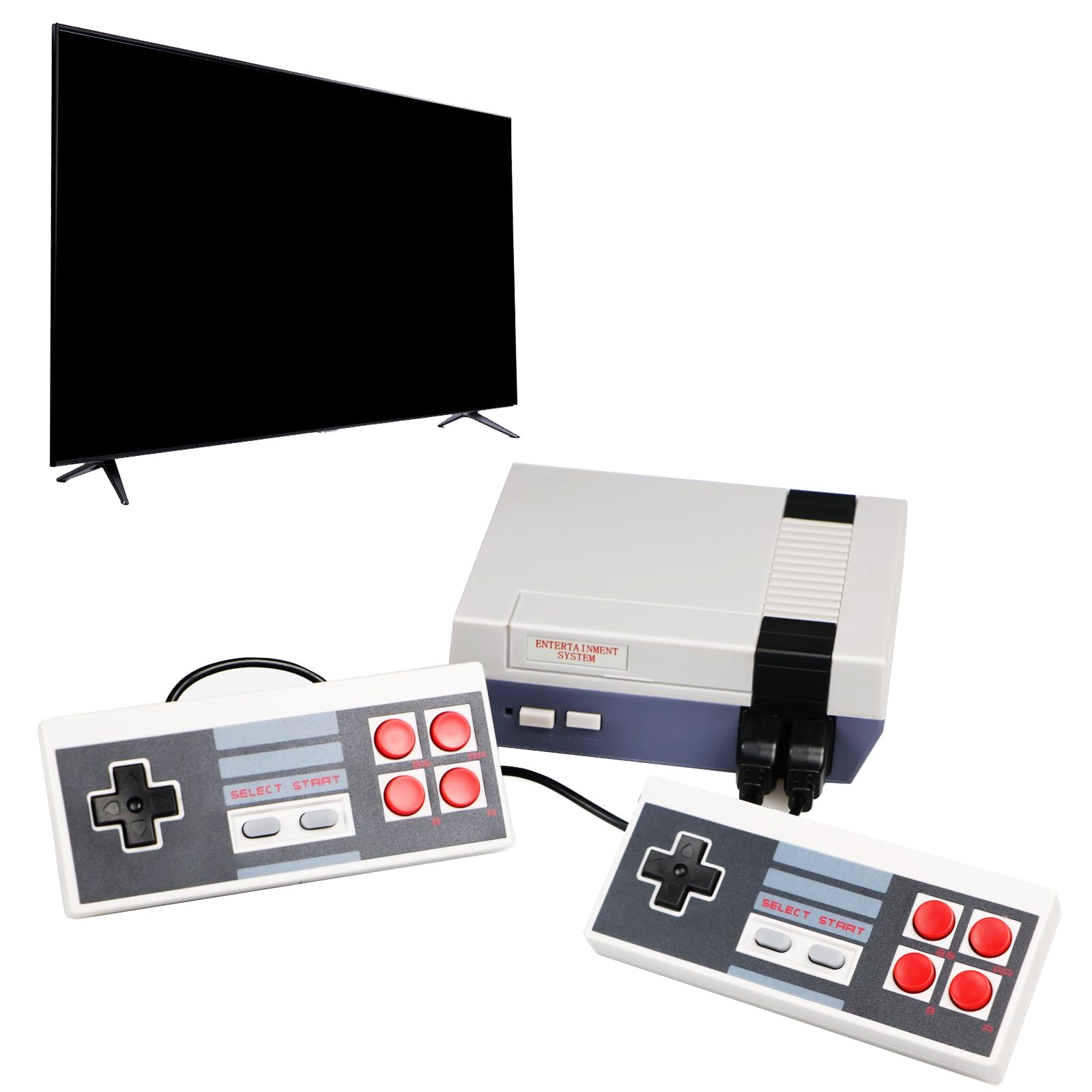 Anyando Retro Game Console, Mini Classic Game System TV Video Games Console with 2 Classic Controller and Built-in 620 Video Games, AV Output Plug and Play,Birthday Choice for Children/Adults