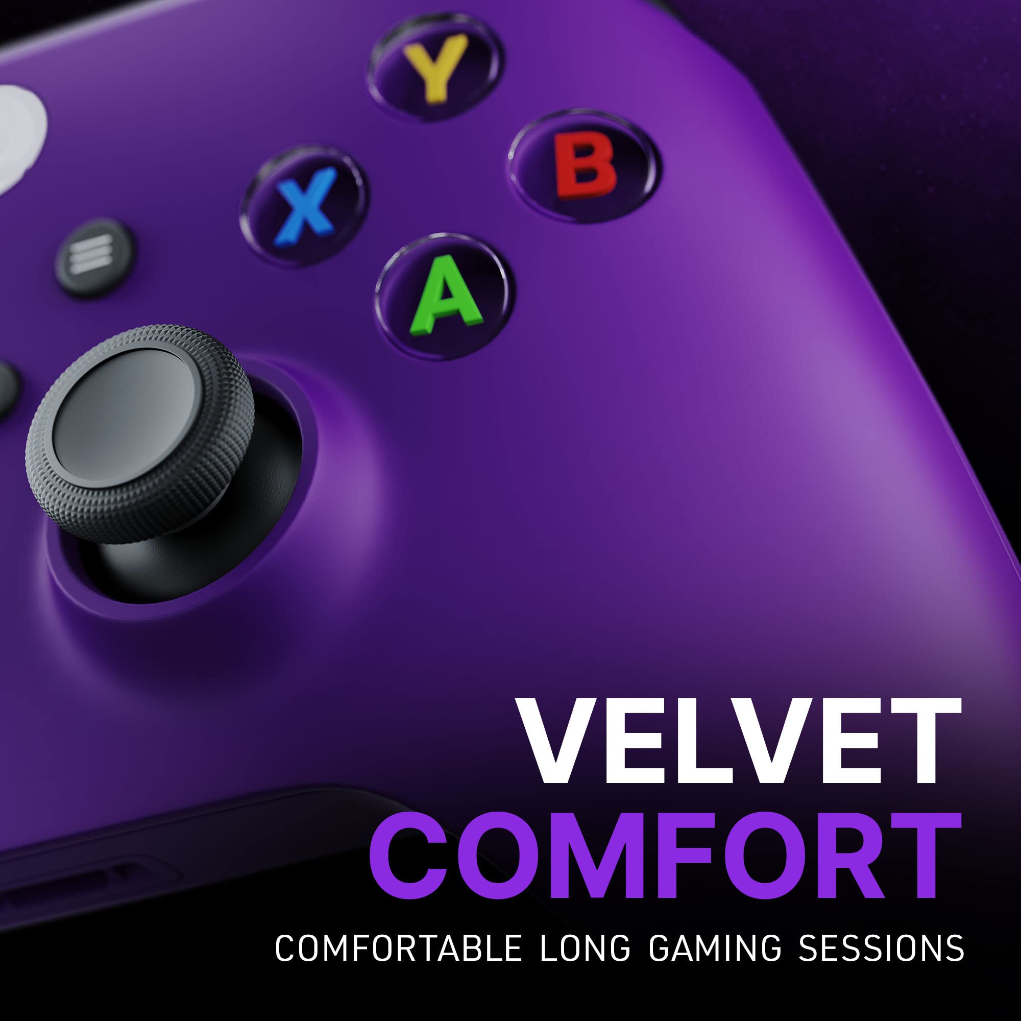 Gamenetics Custom Official Wireless Bluetooth Controller for Xbox Series X/S And Xbox One Console - Un-Modded - Video Gamepad Remote (Soft Touch Neon Green)