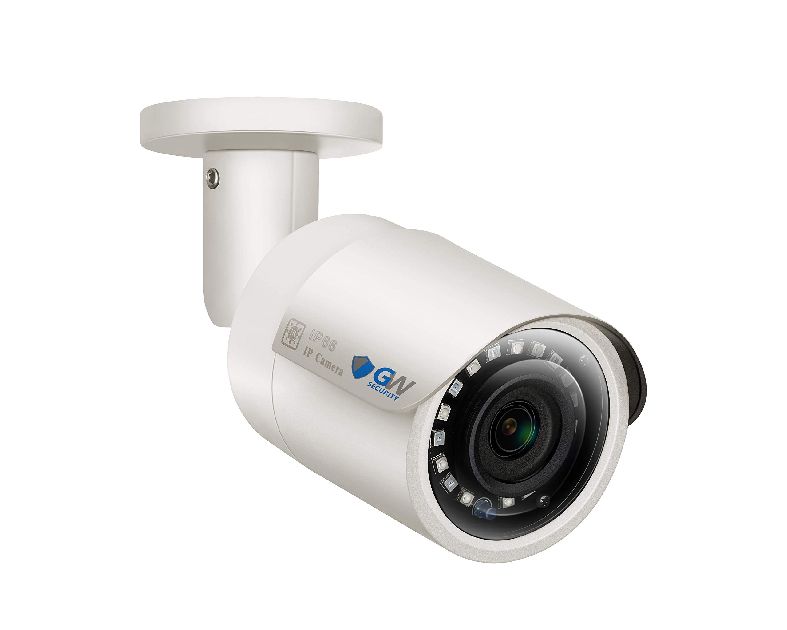 GW Security 32 Channel 4K NVR 5MP POE Audio & Video Security Camera System - 32 x 5MP 1920P Weatherproof Bullet Cameras,Built in Microphone, Quick QR Code Easy Setup, Pre-Installed 8TB Hard Drive