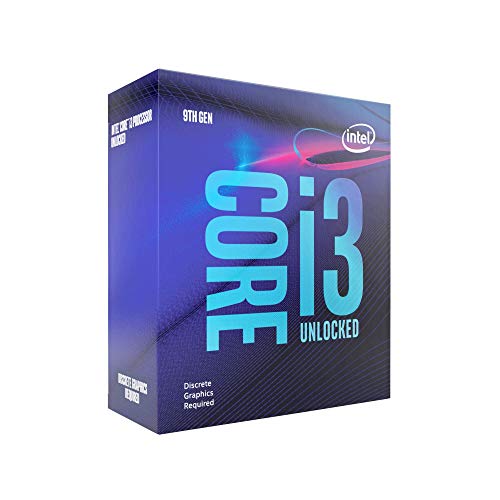 Intel Core i3-9350KF Desktop Processor 4 Core Up to 4.6GHz Unlocked Without Processor Graphics LGA1151 (999F4L)