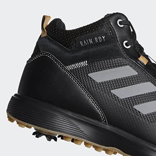 adidas Men's S2G Spikeless Mid-Cut Golf Shoes, Core Black/Grey Four/Mesa, 10.5