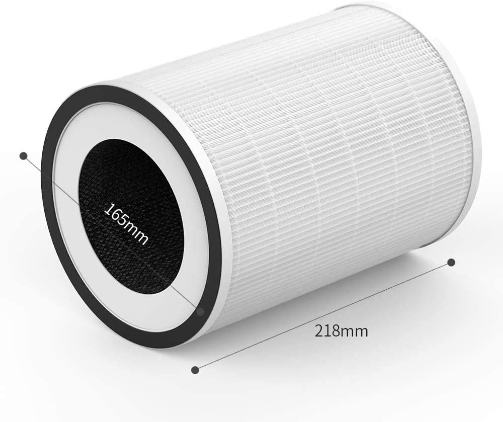 Air Purifiers for Home Large Room Up to 1076 Ft² KILO, Afloia Washable & Removable Pet Replacement Filter