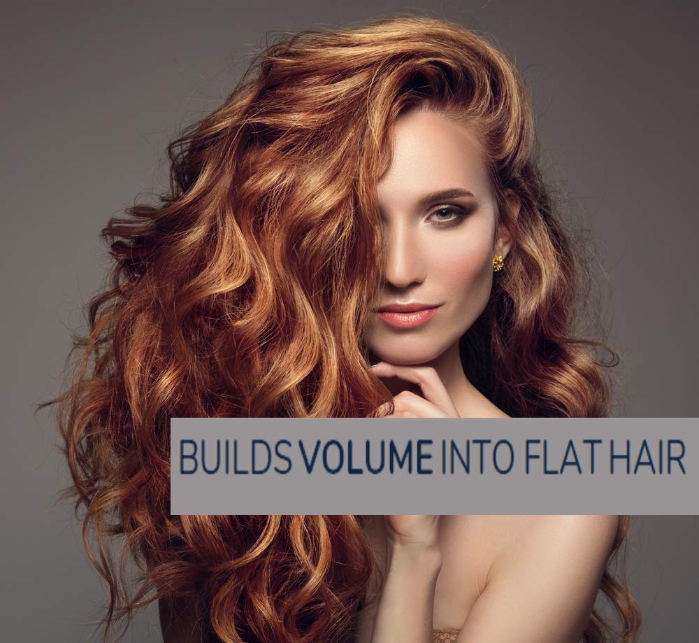 GIOVANNI 2chic Ultra-Volume Leave-In Conditioning & Styling Elixir - Builds Volume, Promotes Weightless Control for Fine/Thin Hair, Volumizing Formula with Papaya & Tangerine Butter, Color Safe - 4 oz