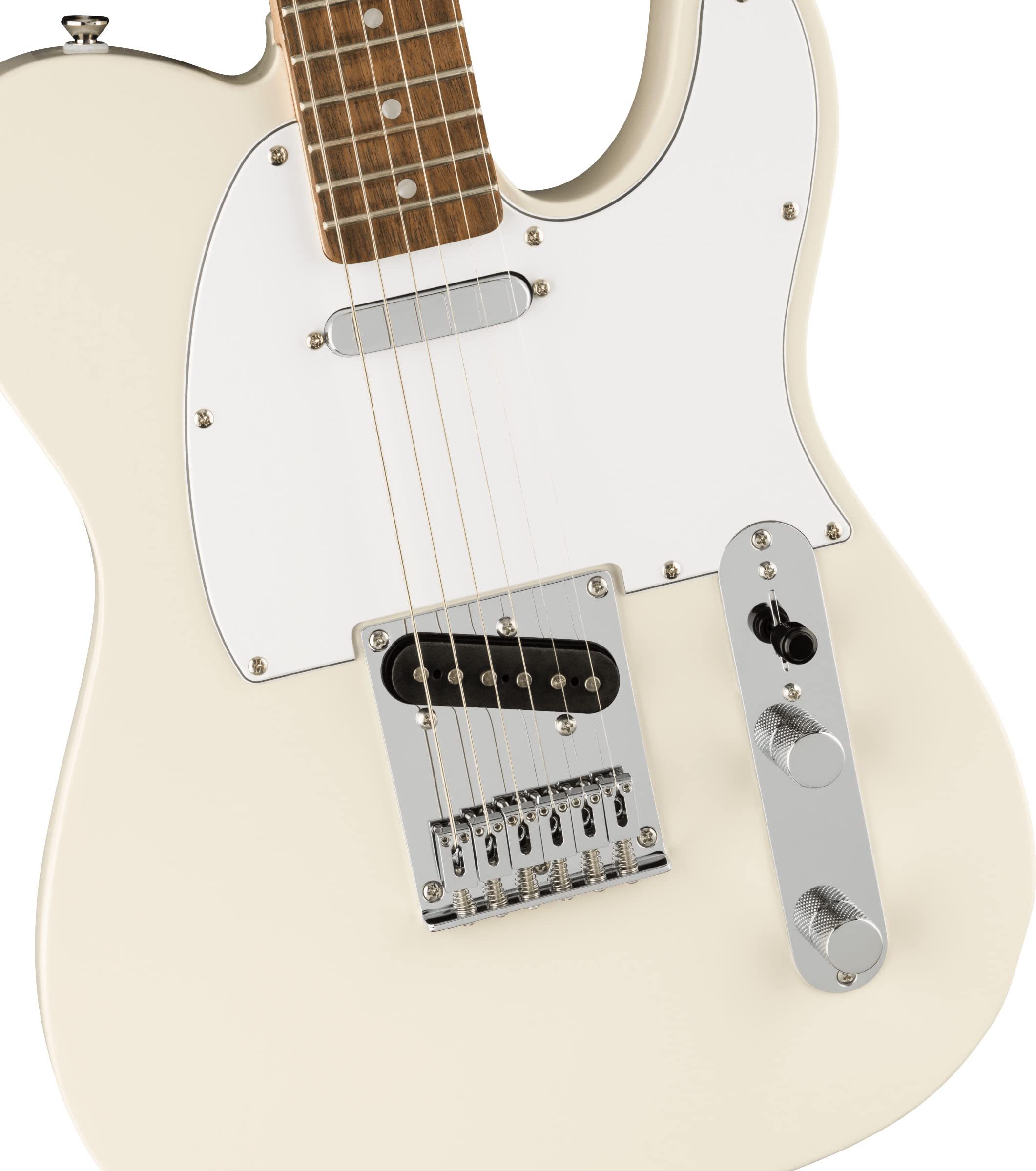 Fender Affinity Series Telecaster - Olympic White Bundle with Frontman 10G Amplifier, Gig Bag, Tuner, Instrument Cable, Strap, Picks, and Austin Bazaar Instructional DVD