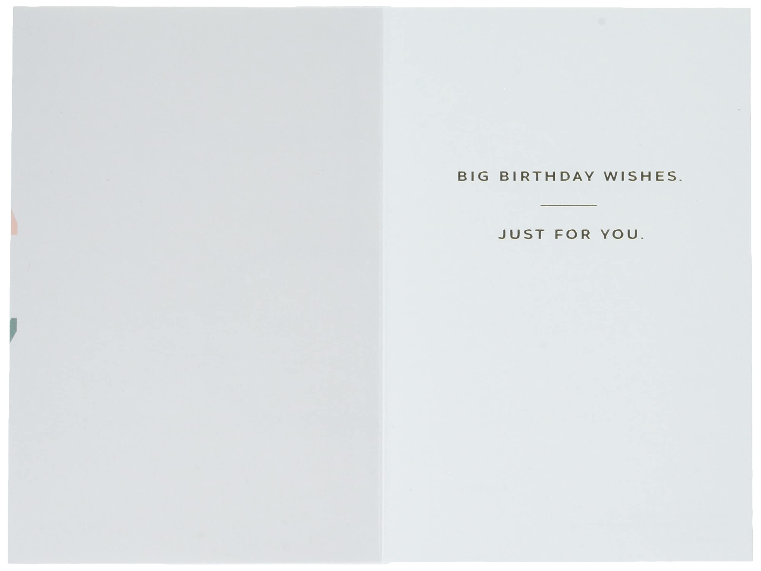 Hallmark Signature Birthday Card (Big Birthday Wishes)