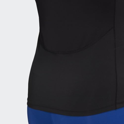 adidas Men's Techfit Training Tee, Black, Small