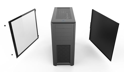 Phanteks (PH-ES614PTG_BK) Enthoo Pro ATX Chassis, Tempered Glass, Intergrated RGB Lighting, Black