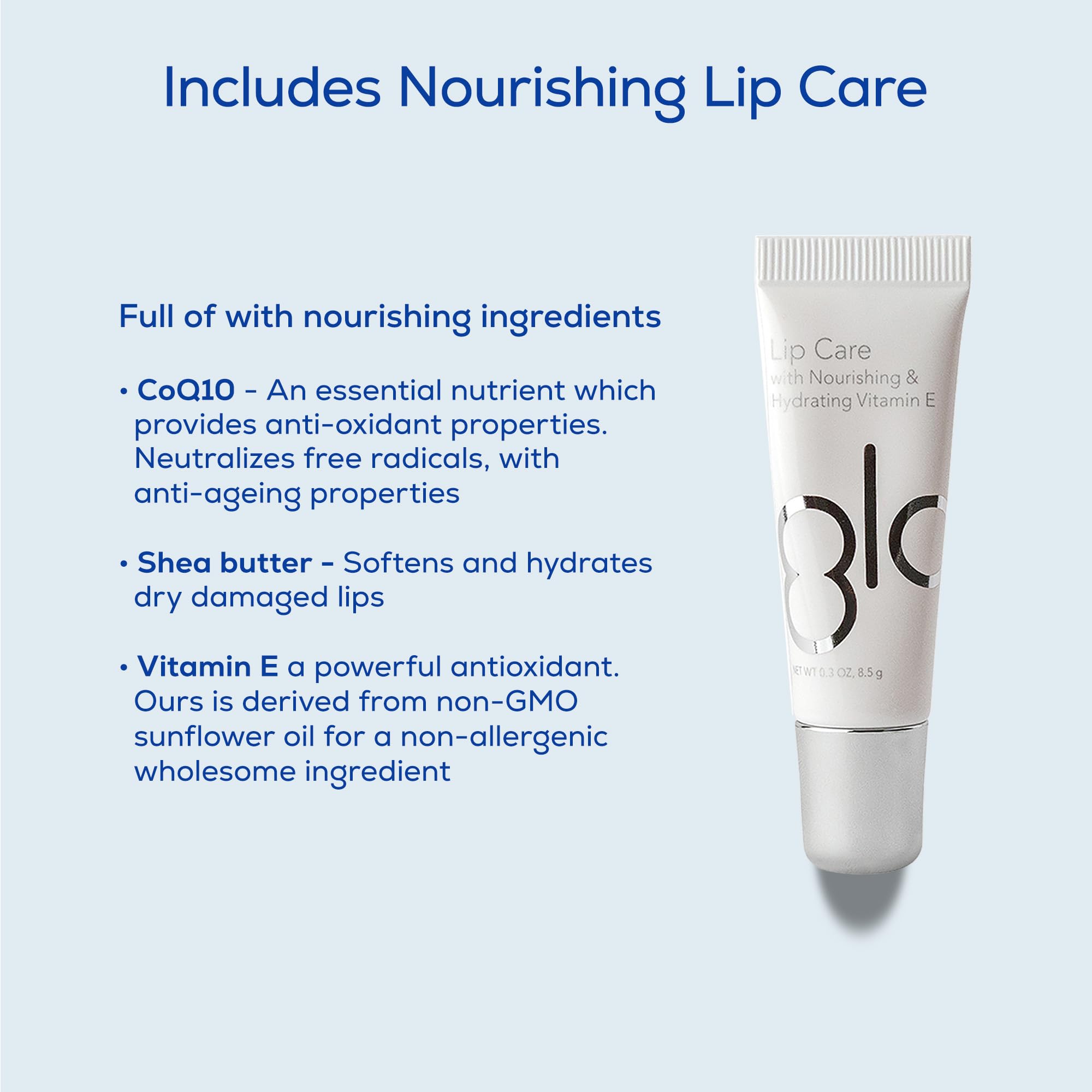 GLO Science Teeth Whitening Gel β 6% Hydrogen Peroxide β Clinically Proven, Fast & Safe for Sensitive Teeth β Includes 10 Gel Vials & 1 Lip Care