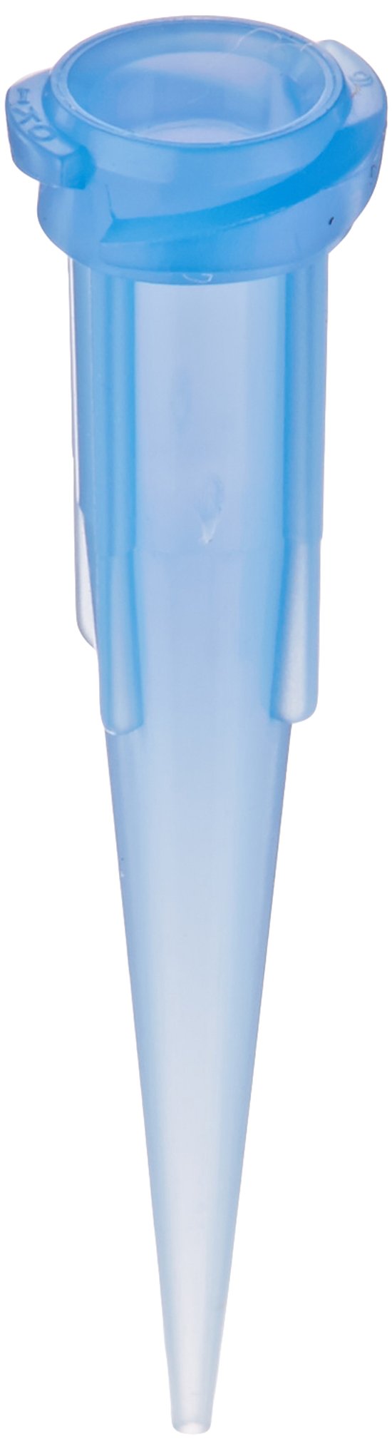 Metcal 922125-DHUV Series TT High Density Polyethylene UV Light Block Taper Tip for Fluid Dispensing Needle, 1.25" Tip Size, 22 Gauge, Blue (Pack of 50)