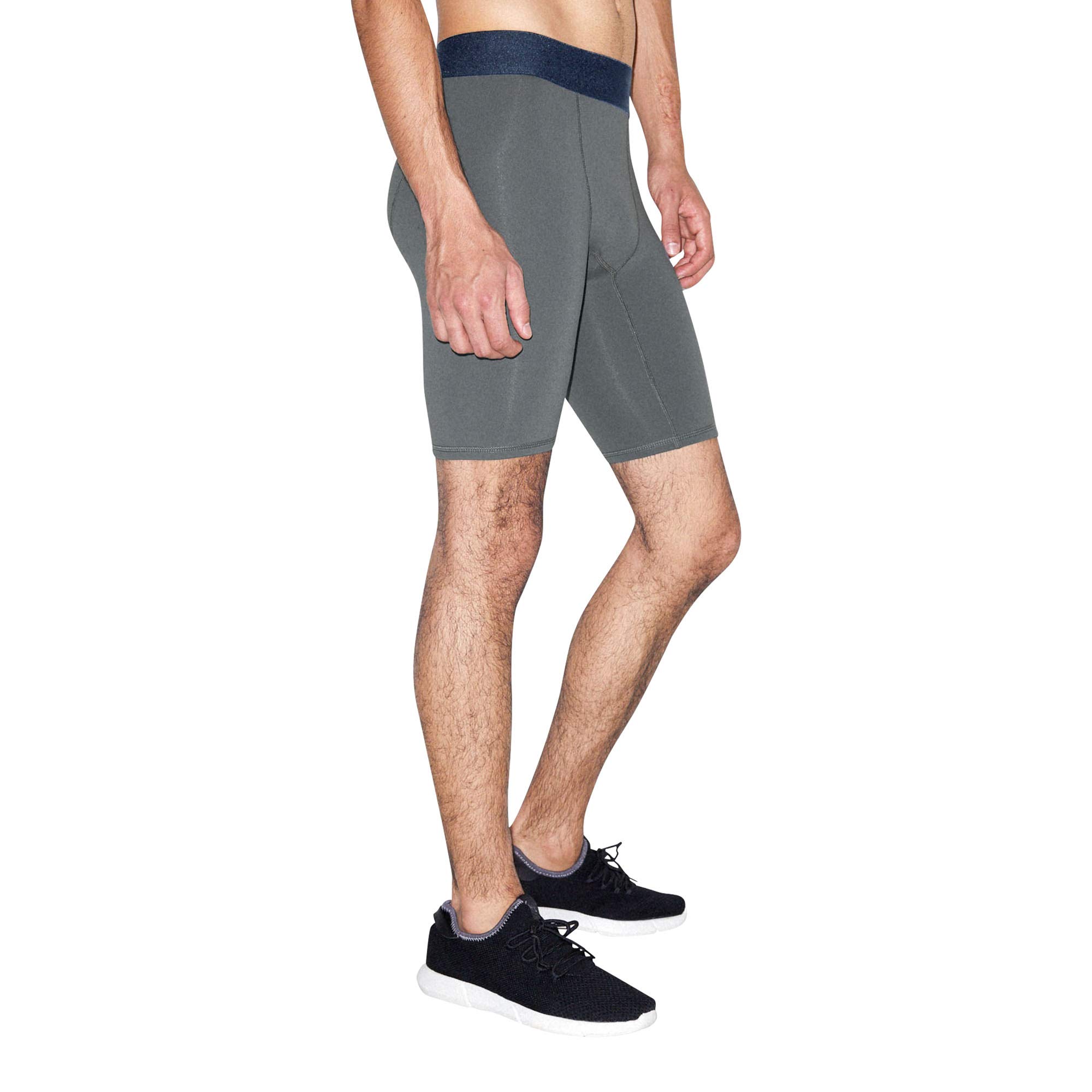 American Apparel Men's Forward Compact Short, Asphalt, Medium
