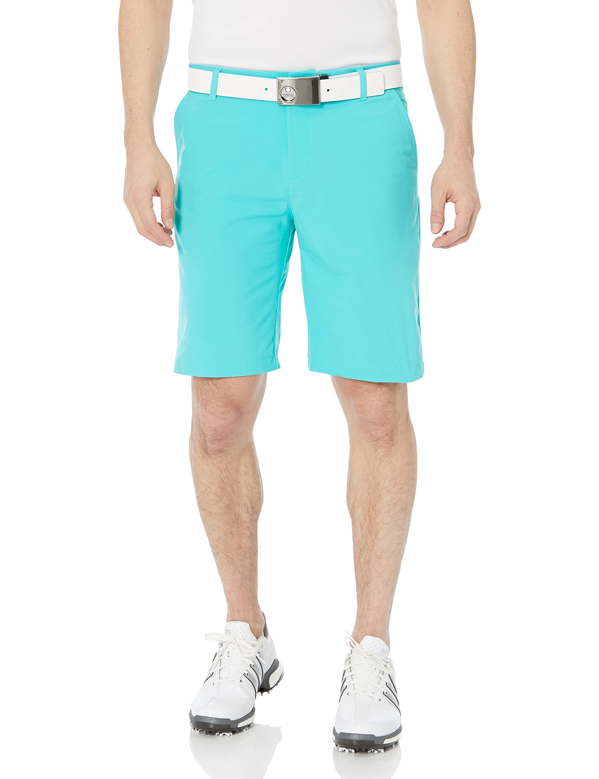 adidas Men's Ultimate365 10.5 Inch Core Golf Shorts, Semi Mint Rush, 34