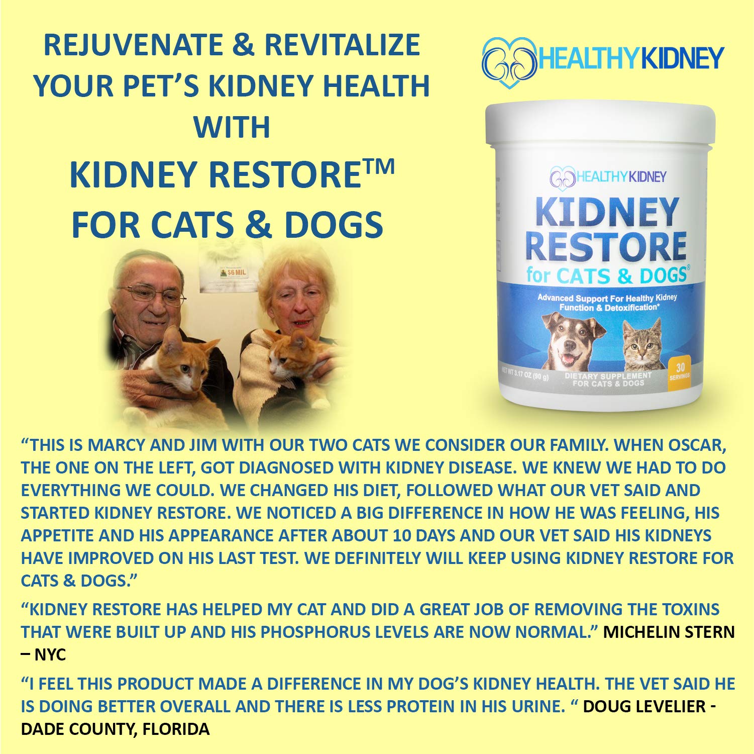 Kidney Restore and Kidney Shield for Cats & Dogs Two-Pack