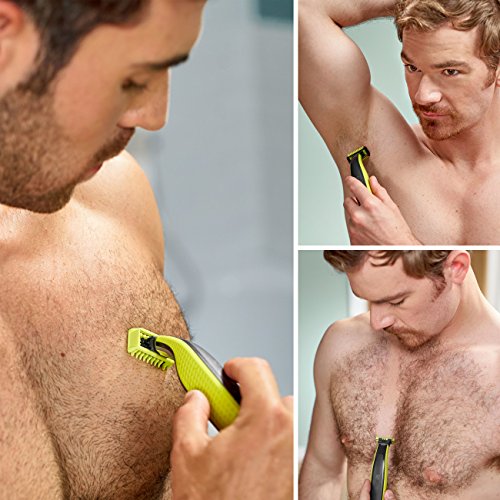 Philips Norelco OneBlade Face + Body Bonus Pack with FREE Blade, QP2630/72
