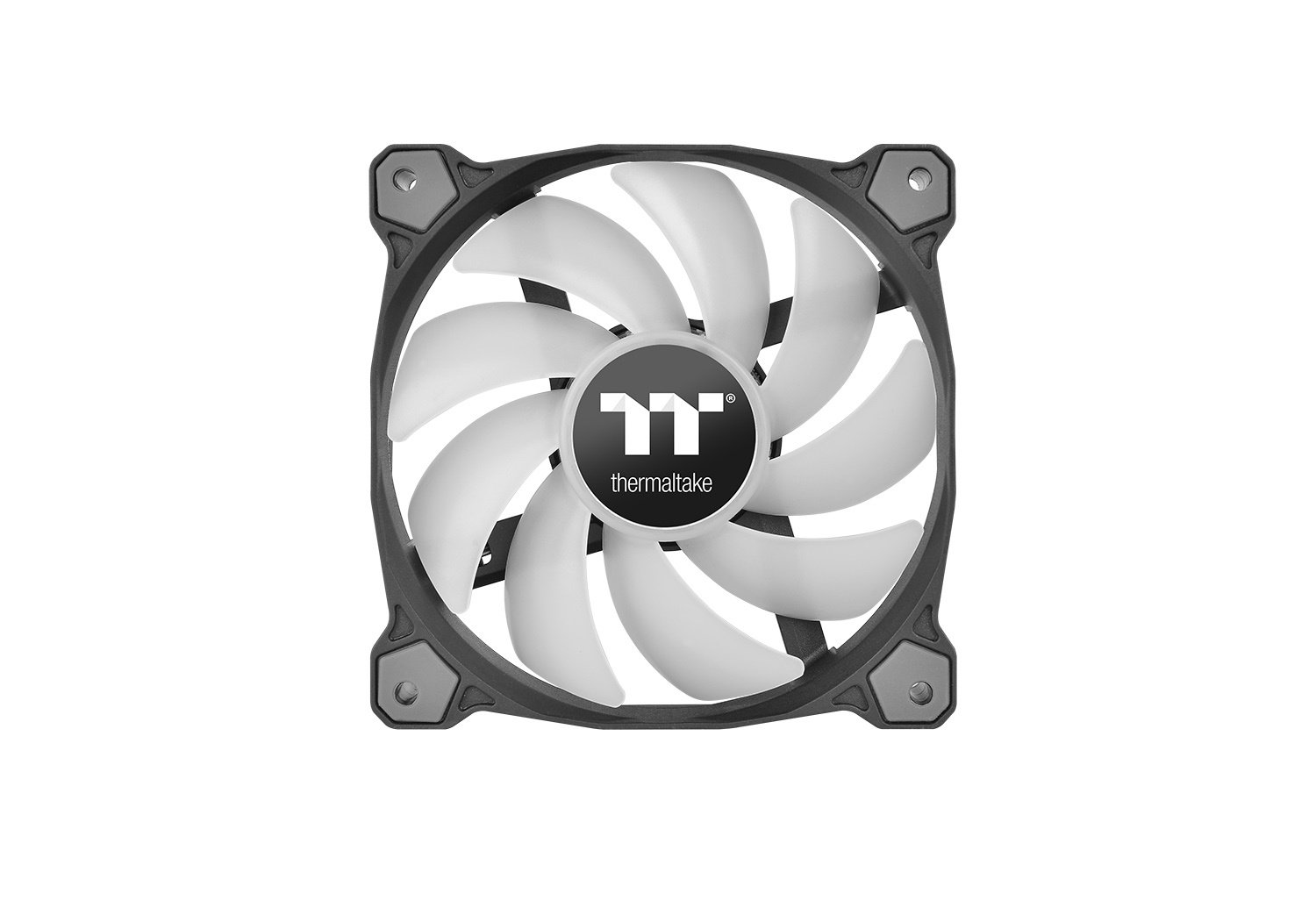 Thermaltake CL-F063-PL12SW-A Ventilateur Pure Plus RGB 12 TT 3 Pack - Black