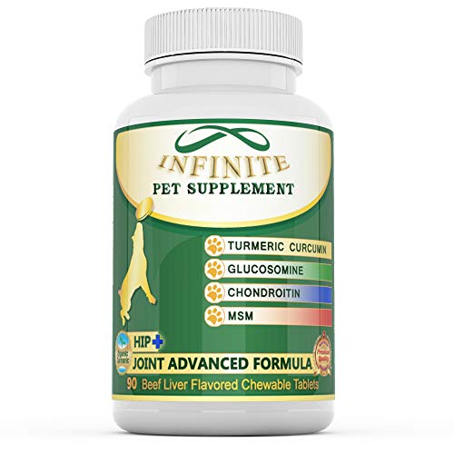 IPL Advanced Hip & Joint Formula - 90 Mobility & Pain Relief Dog Chews - Glucosamine, Chondroitin, MSM, & Turmeric for Superior Joint Health