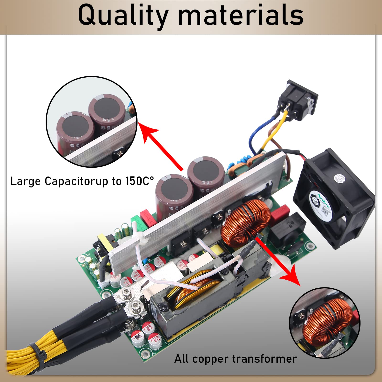 Apw7 1800W Asic Miner Power Supply 110V 264V 6-pin Connector Mining PSU for Antminer Bitmain Bitcoin Miner S9 or L3