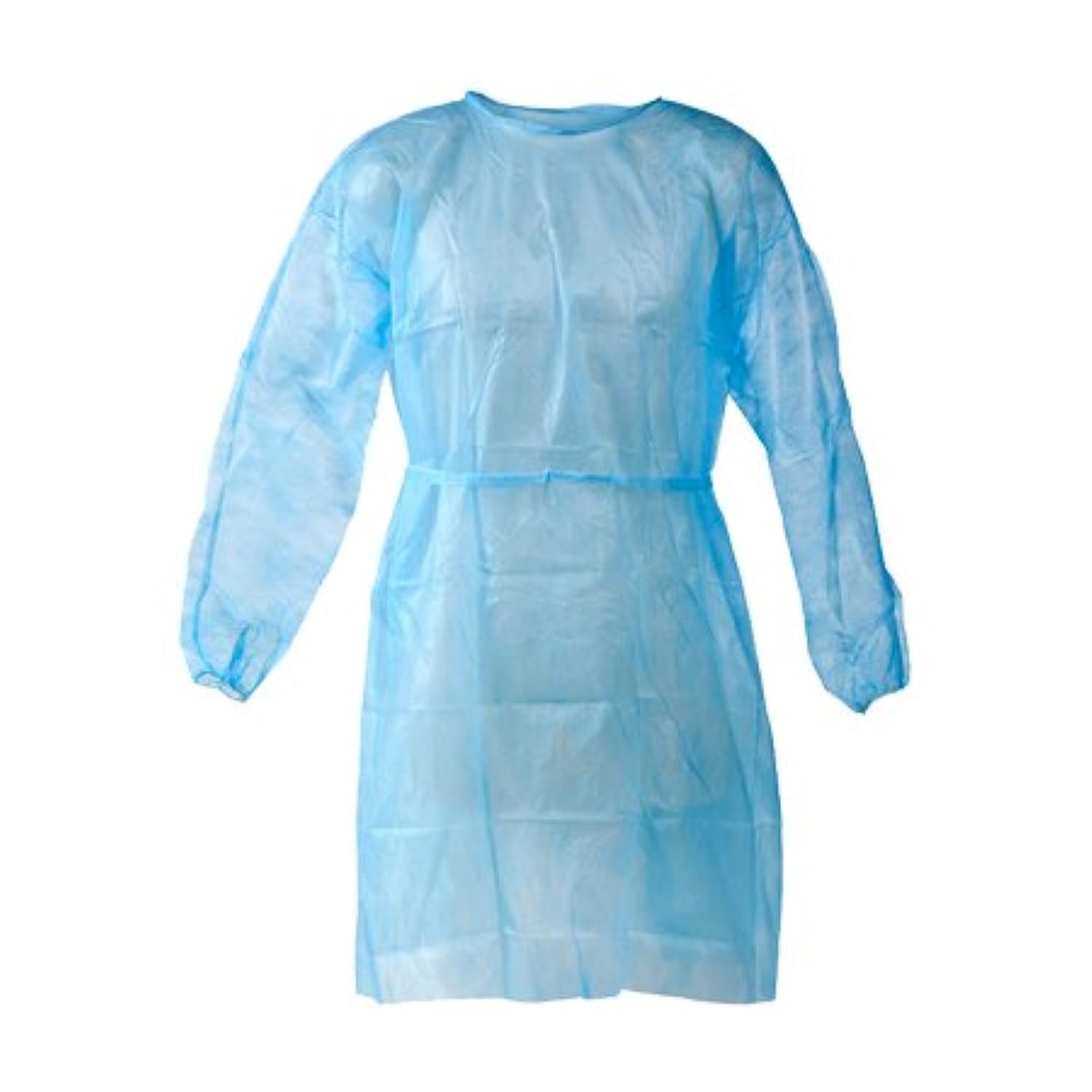 Personal Touch Health Care Apparel Universal Size (OSFM) Pink Disposable Isolation Gowns - Latex-Free Gown is Fluid Resistant with Knitted Cuffs Medical & PPE Gowns - Ideal Staff Protection (10 Pack)