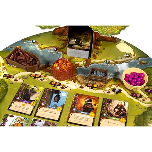 Starling Games - Everdell Deluxe Resource Vessels - A Great Storage Accessory for use with The Everdell Base Game