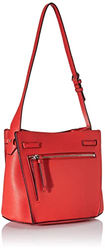 Calvin Klein Lennon Novelty Shoulder Bag, Crimson