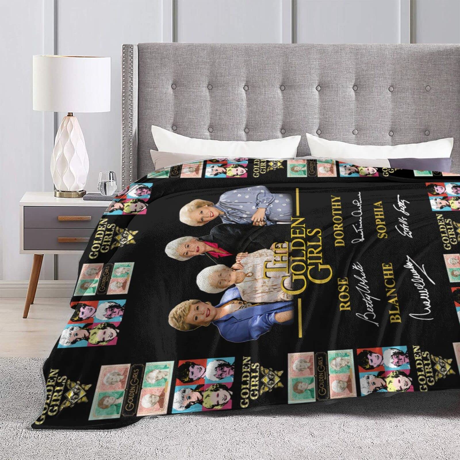 LONIMAODIE Throw Blanket for Sofa Comforter Couch Bed Recliner Living Room Bedroom