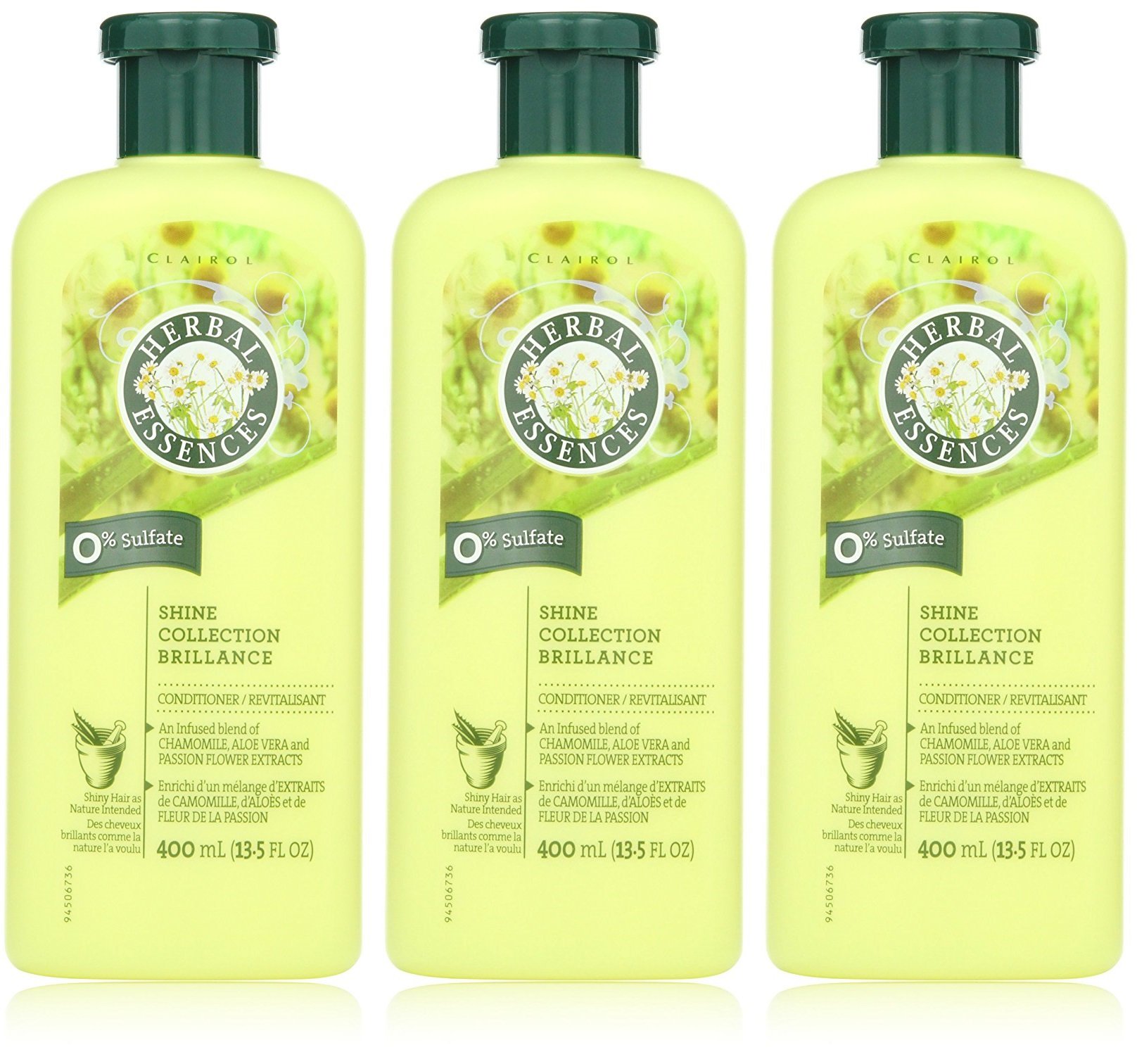 Herbal Essences Shine Collectn Condtnr 13.5Oz, Pack of 3