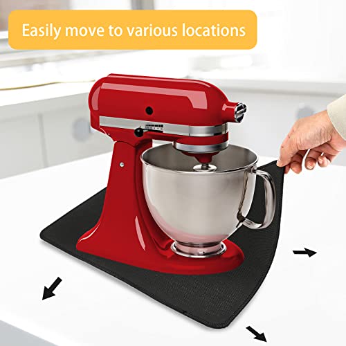 Heat Resistant Mat,Heat Resistant Mat for Air Fryer with Kitchen Appliance Sliders Function, Countertop Heat Protector Mats,Air Fryer Mat for COSORI Foodi Air Fryer, Coffee Maker, Blender 14" x 12"