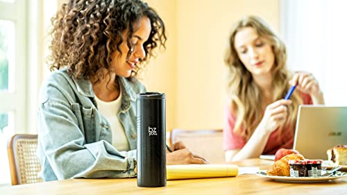 bzyoo Brew 18/8 Stainless Vacuum Drinking BPA-Free 15oz Coffee Mug Water Thermal Bottle Bundle with Leak Proof Design for Hike Camping Holiday New Year Gifts Wellness (2 Bottle Bundle)