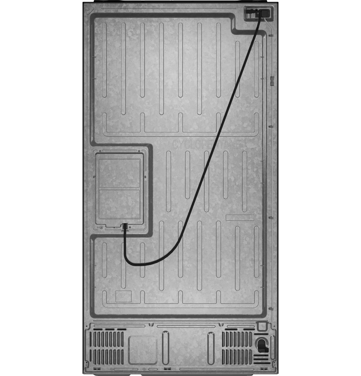 Café CXE22DP2PS1 22.3 Cu. Ft. Stainless French Door Counter Depth Smart Refrigerator
