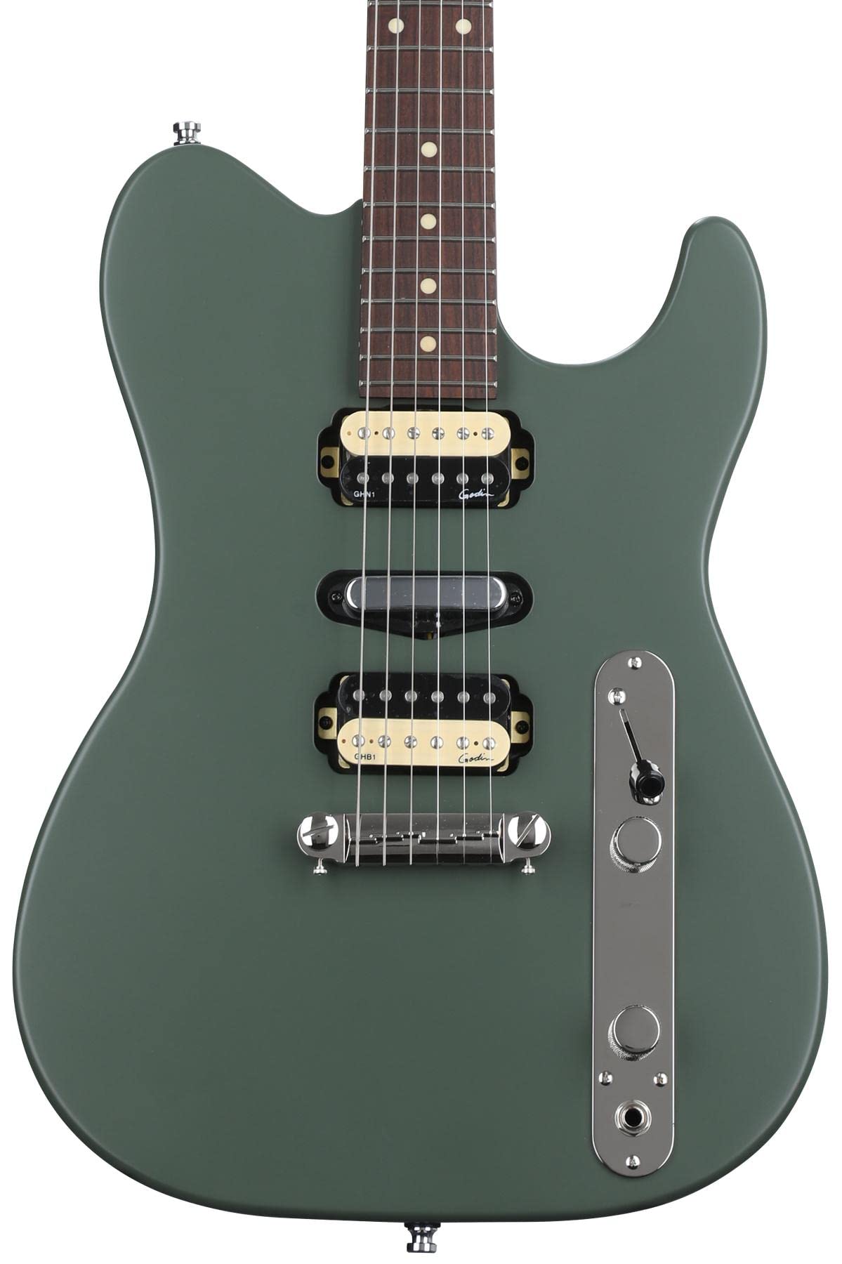 Godin Radium Electric Guitar - Matte Green