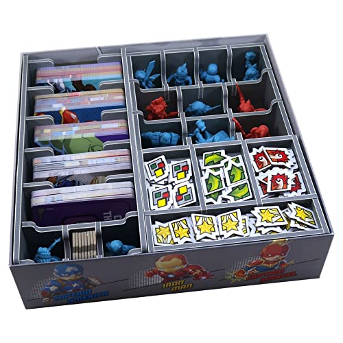 Folded Space Marvel United Board Game Box Inserts